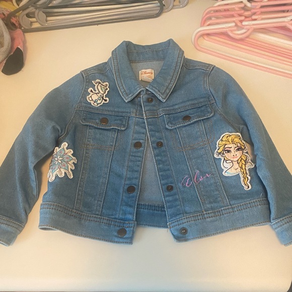Disney | Jackets & Coats | Disneys Frozen Denim Jacket | Poshmark